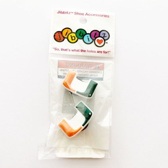 NCAA | Accessories | Vintage Miami Hurricanes Jibbitz For Crocs | Poshmark